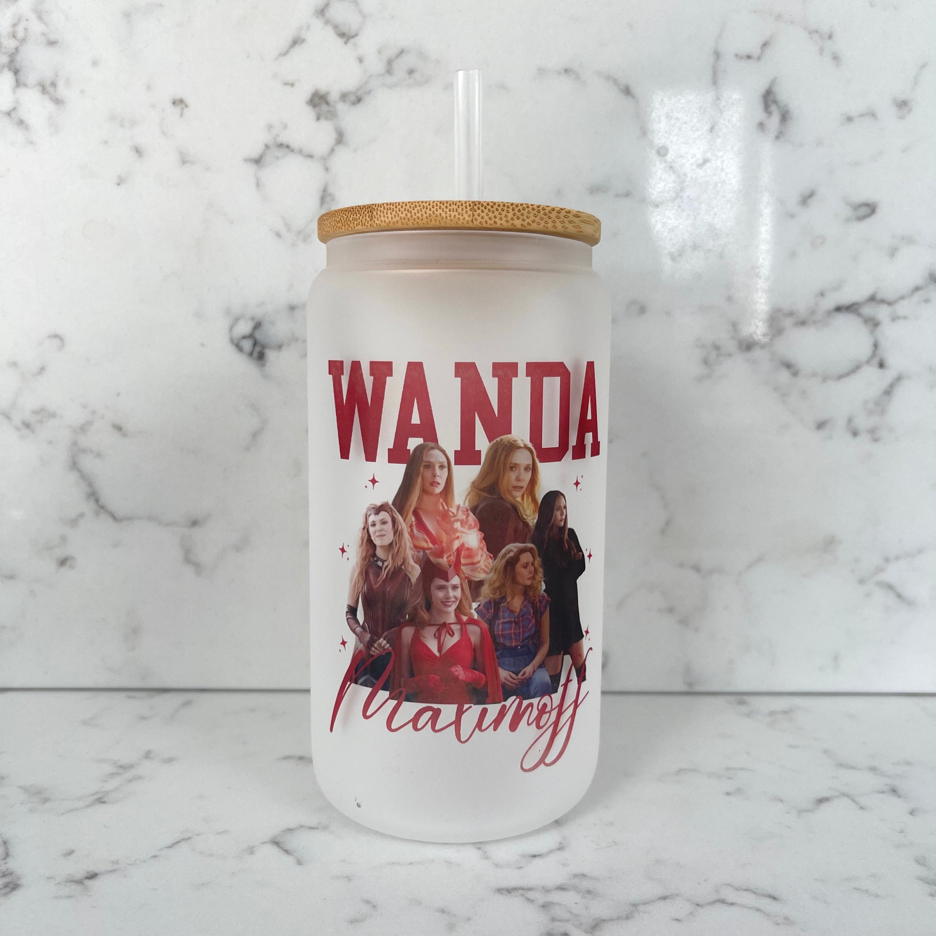 Wanda Homage Glass Tumbler – JJ Customs