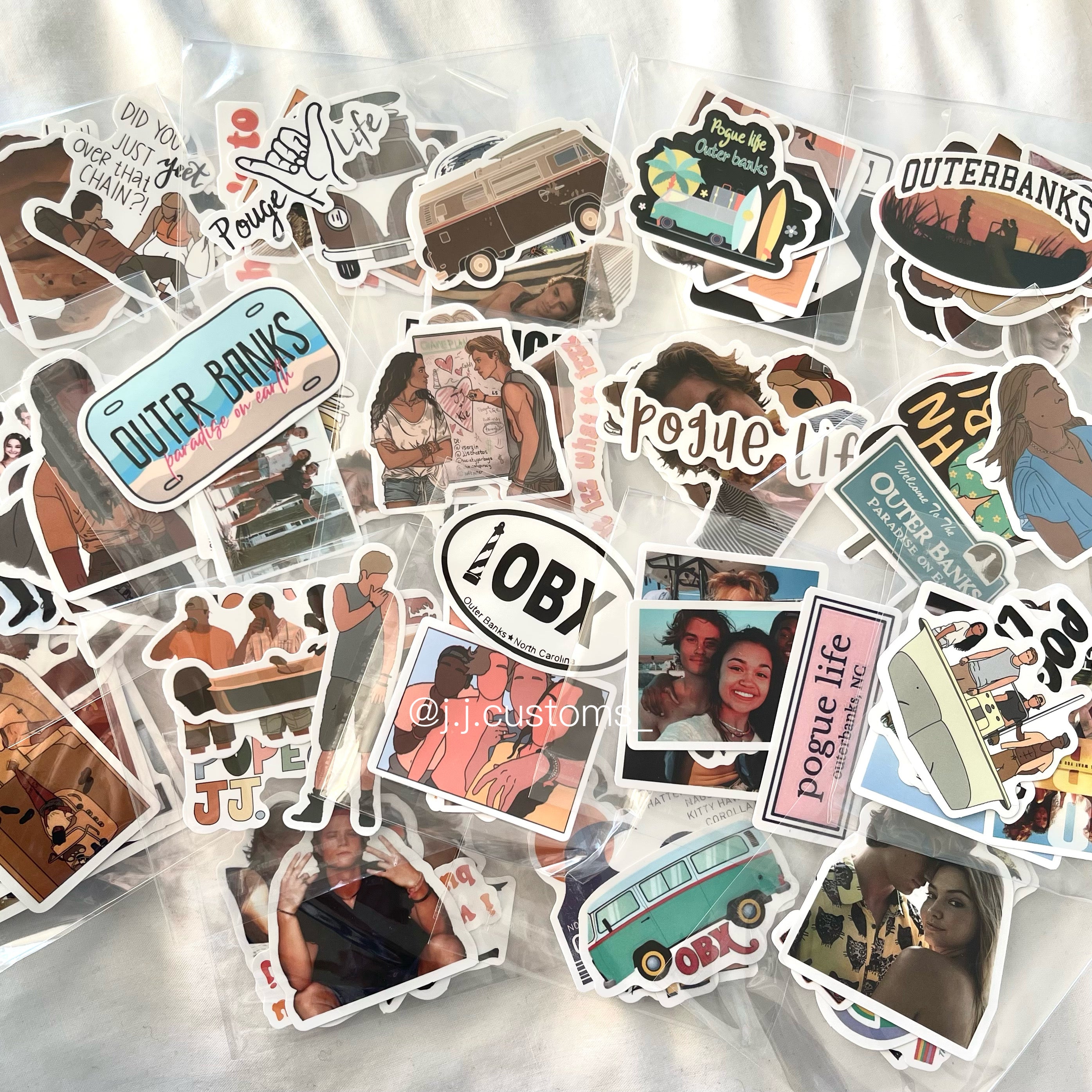 TV Series Stickers – JJ Customs