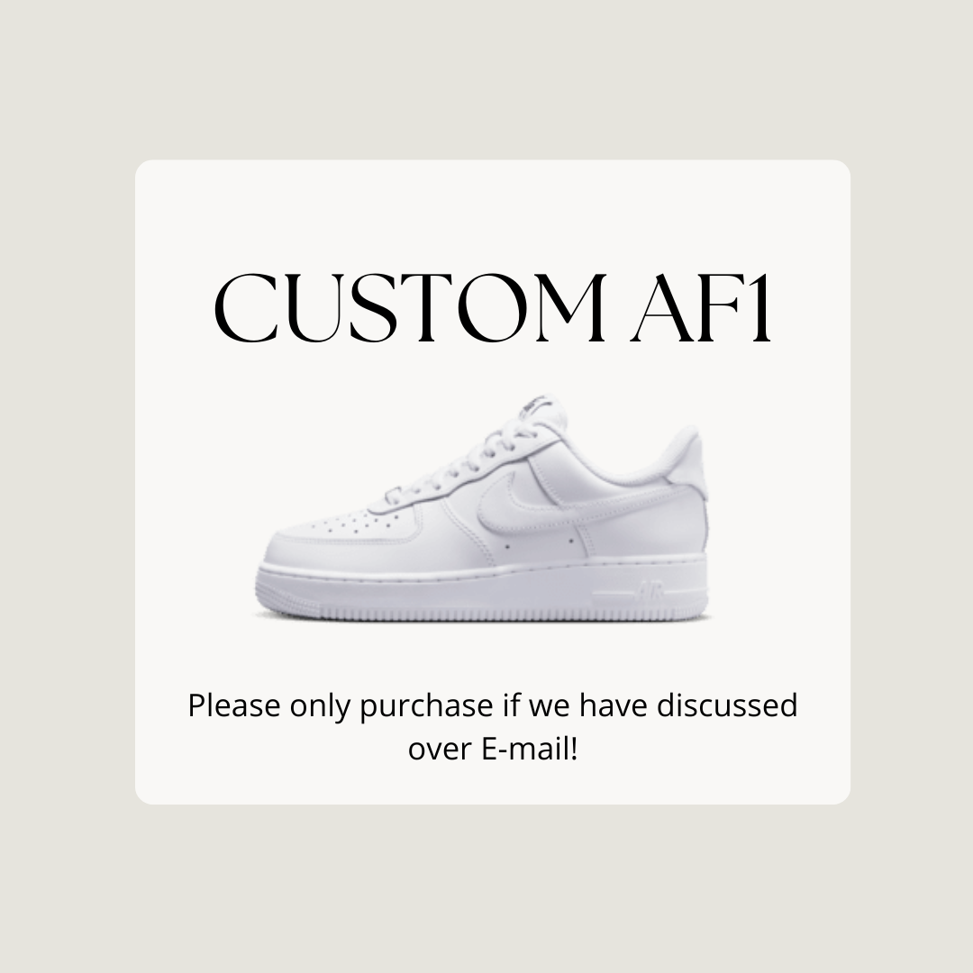 Custom AF1 – JJ Customs