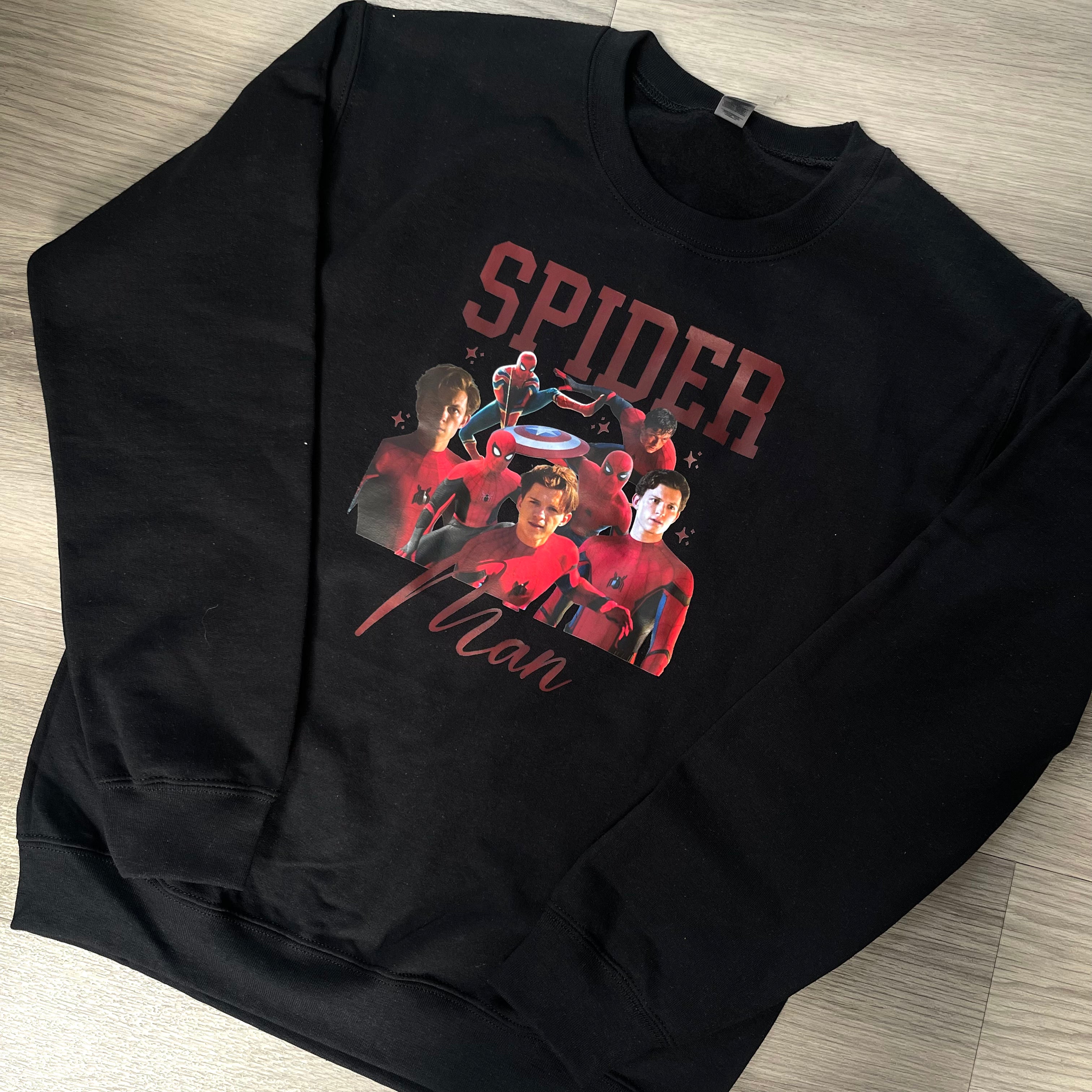 Spidey Homage Sweatshirt – JJ Customs