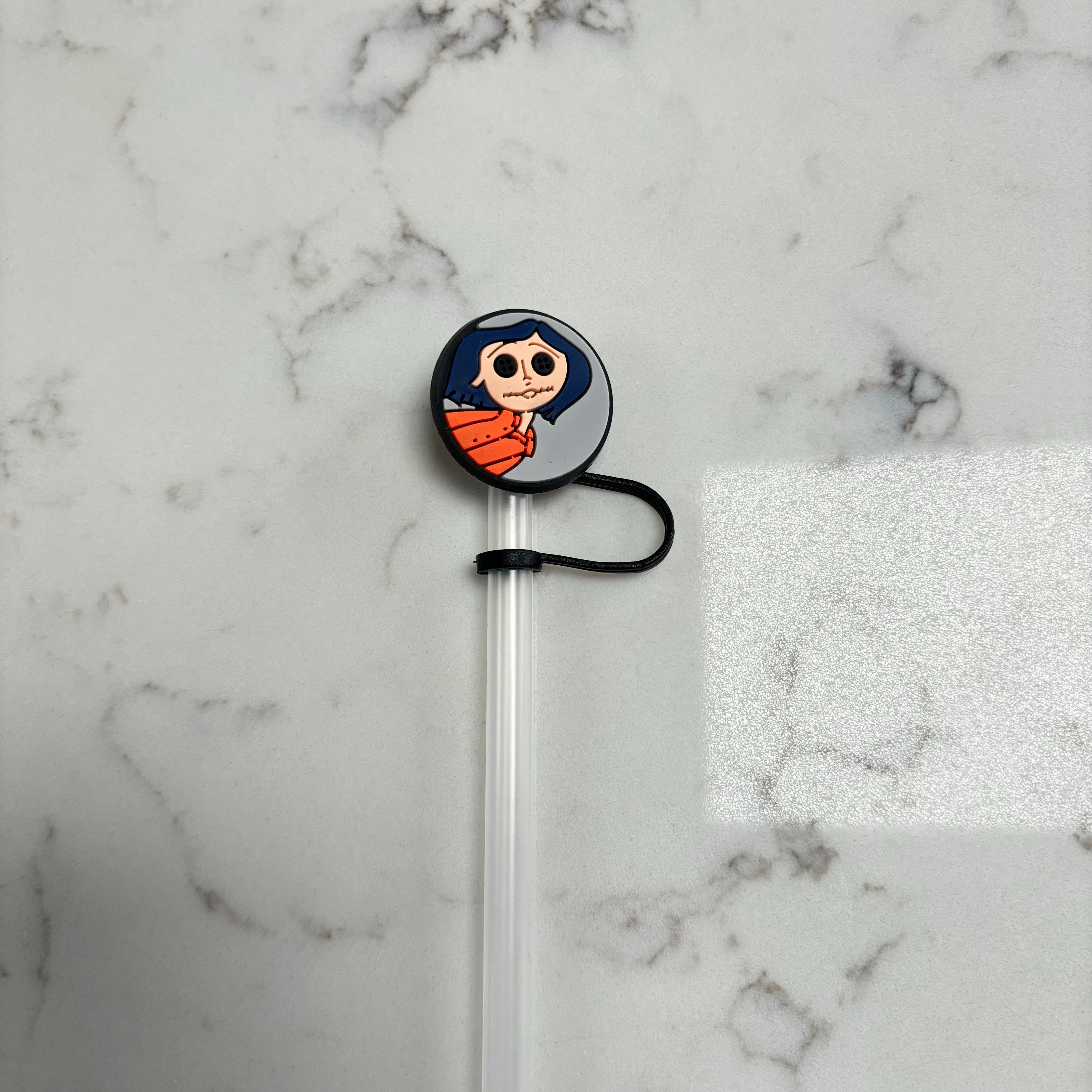 Coraline Circle Straw Topper – JJ Customs