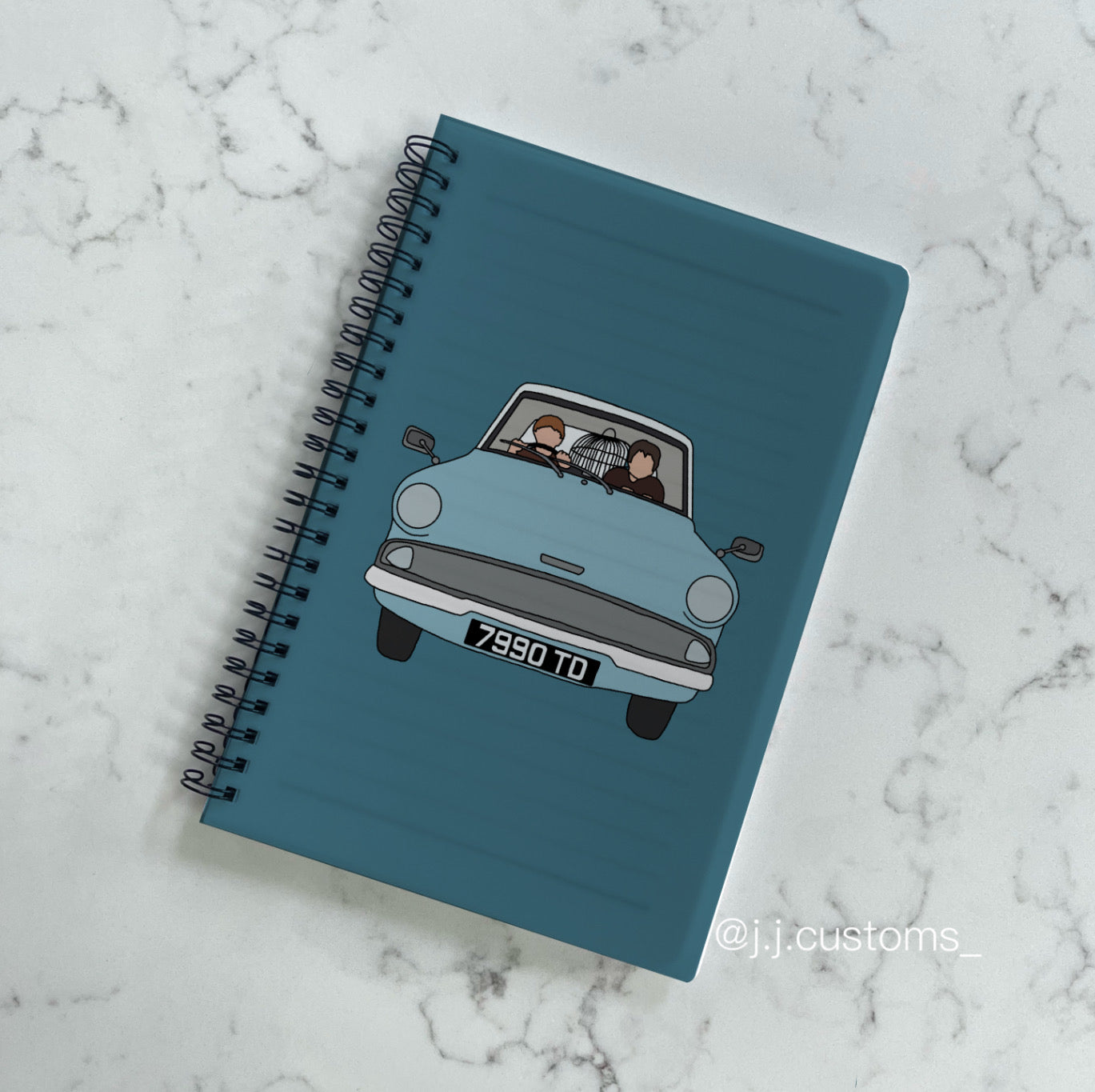 Flying Car Notebook – JJ Customs