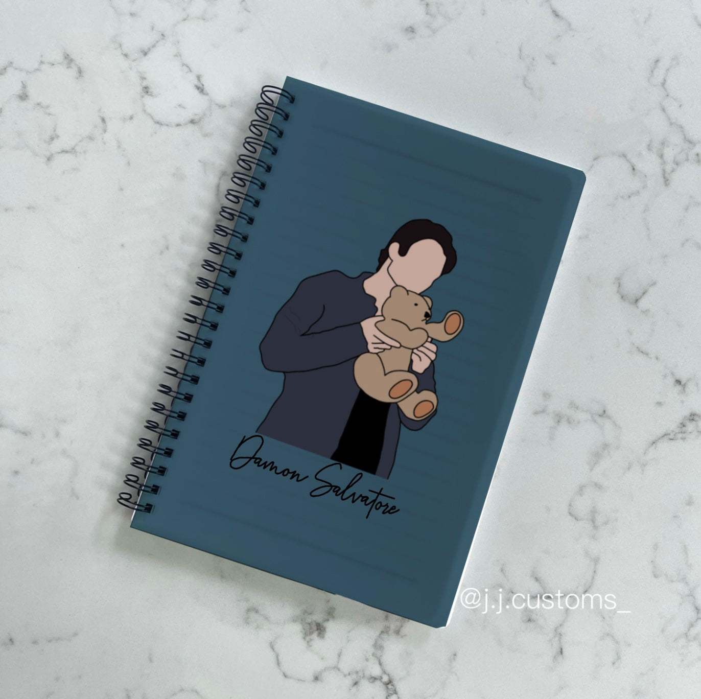 Damon Teddy Notebook – JJ Customs