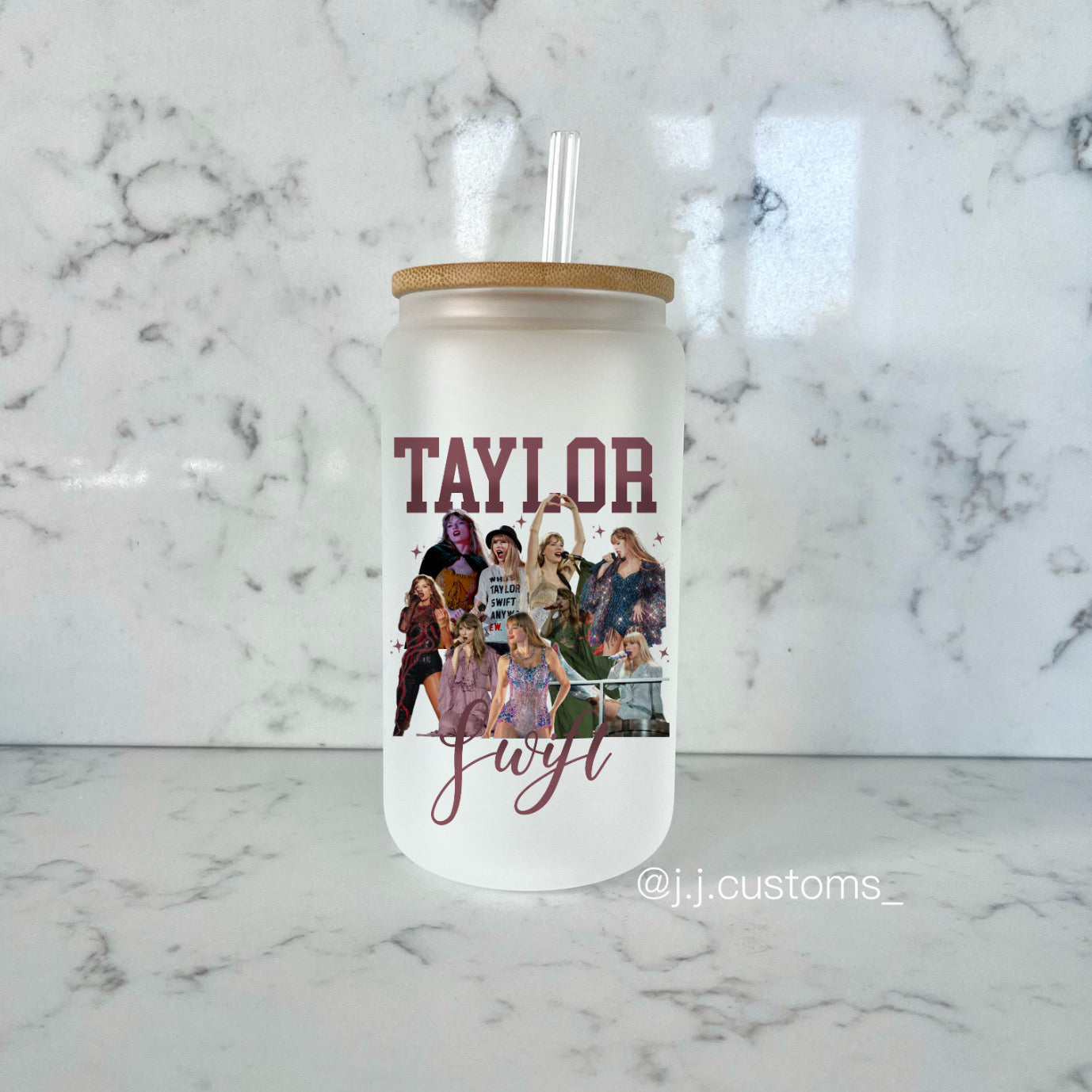 Taylor Homage Glass Tumbler – JJ Customs