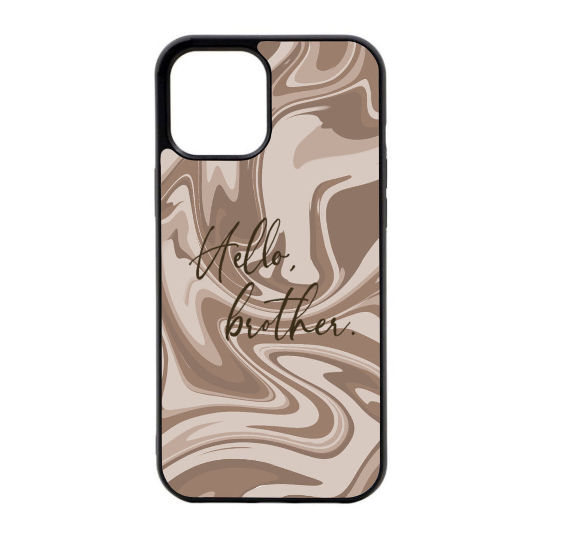 Hello Brother Marble Case – JJ Customs