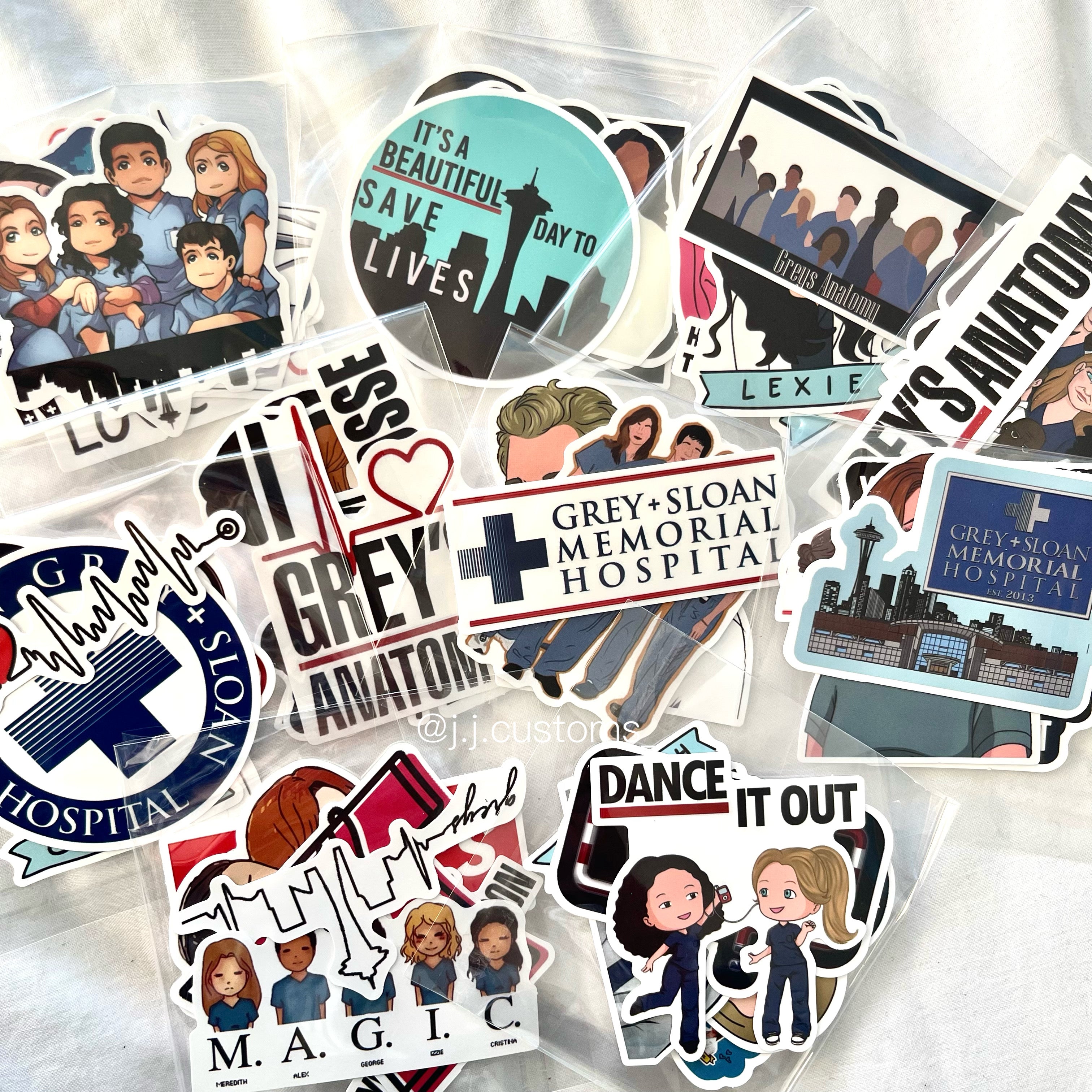 Greys Sticker Pack – JJ Customs