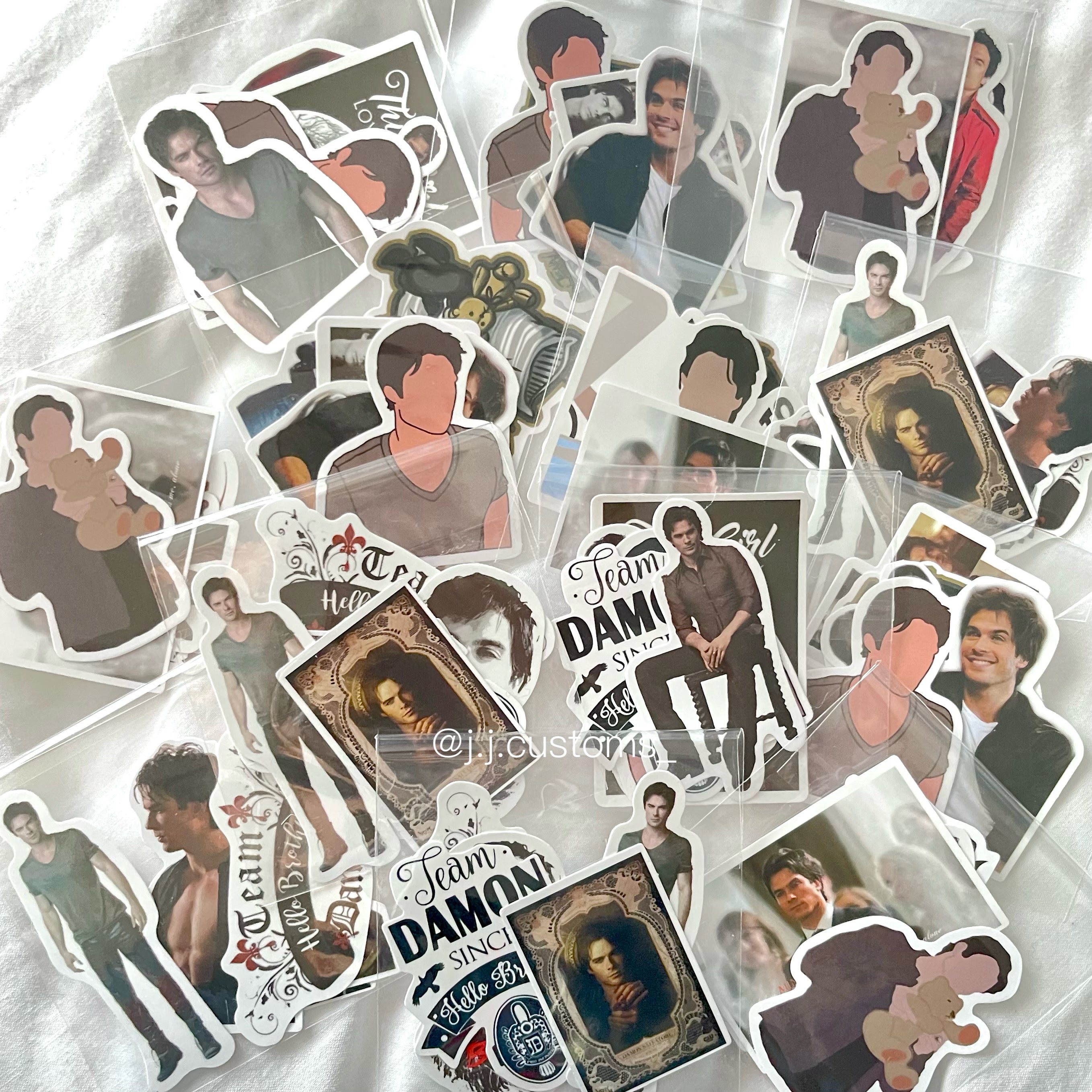 Damon Sticker Pack – JJ Customs