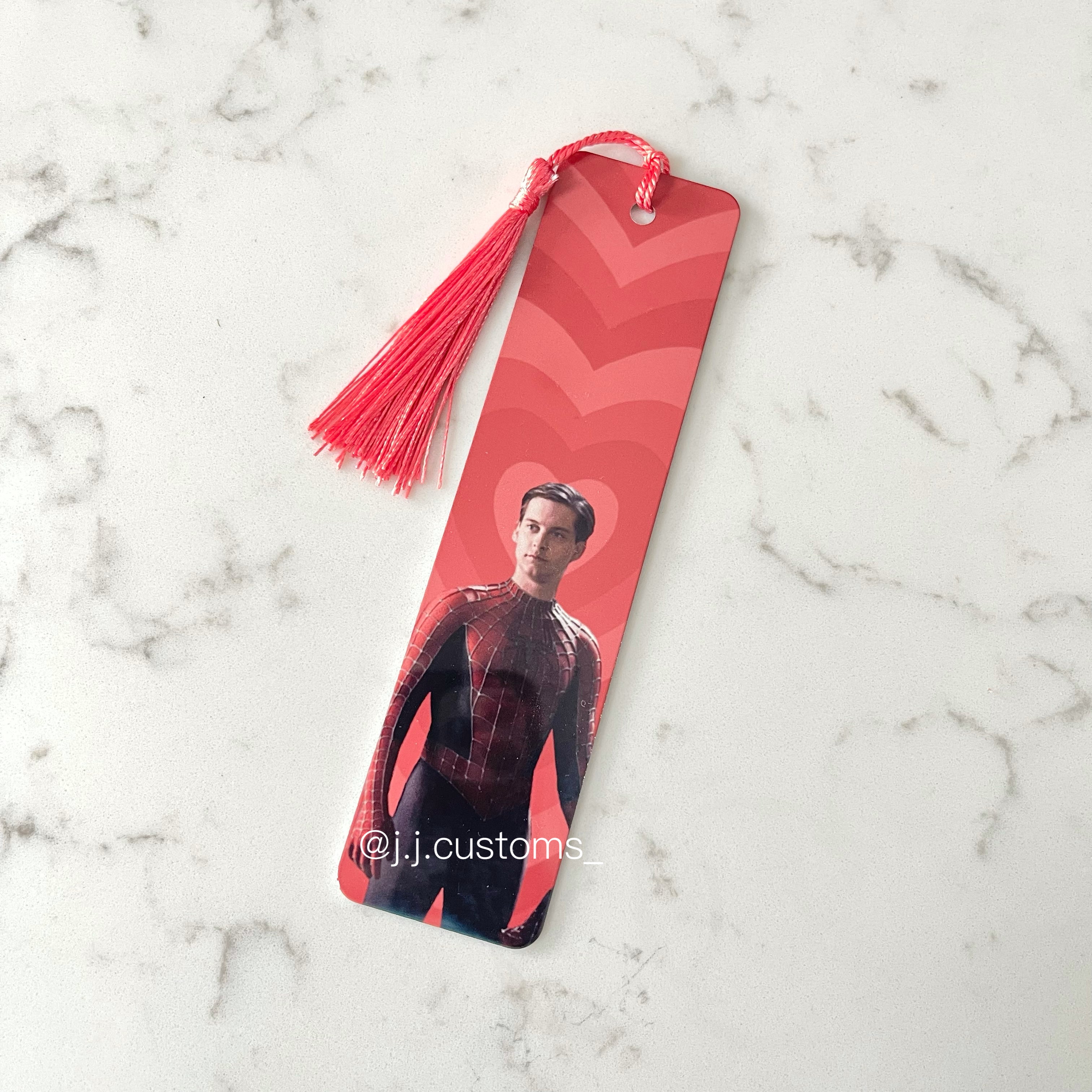 Spidey Tobey Bookmark – JJ Customs