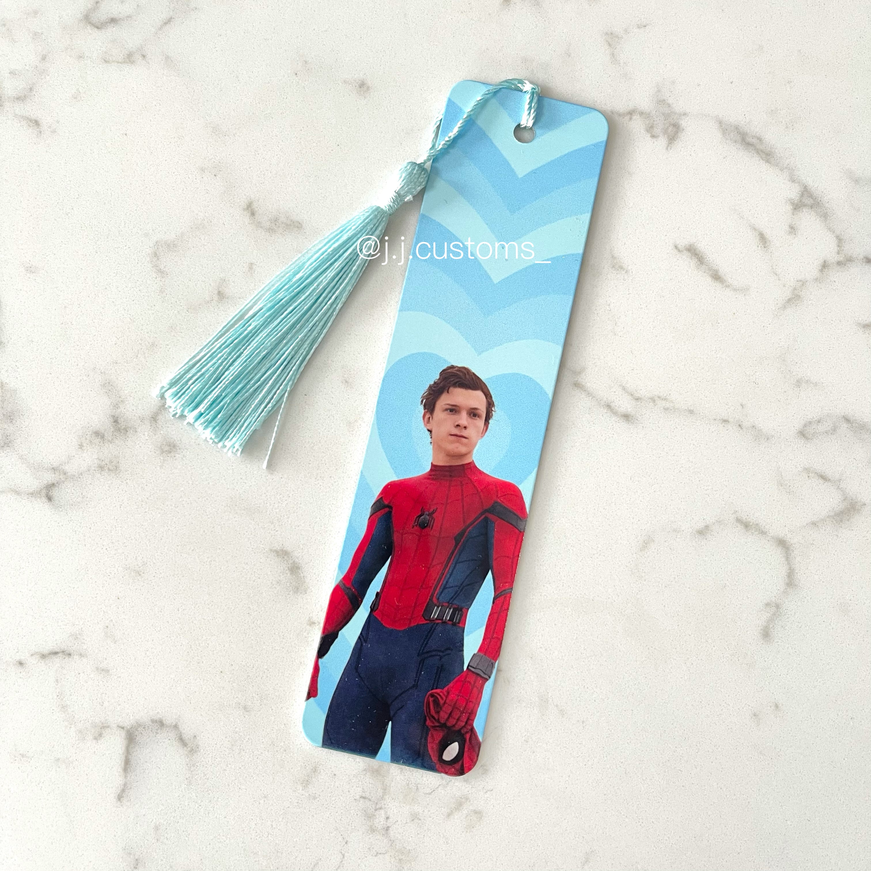 Spidey Tom Heart Bookmark – JJ Customs