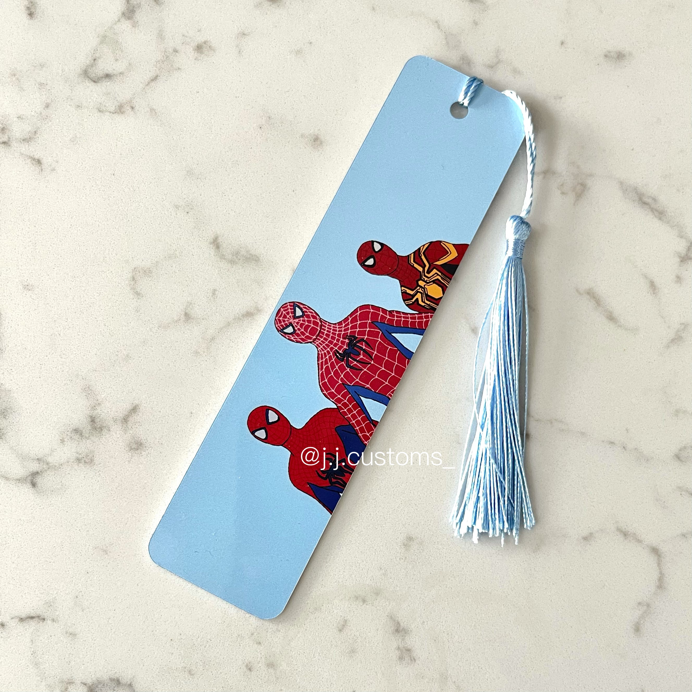 3 Spidey Bookmark – JJ Customs
